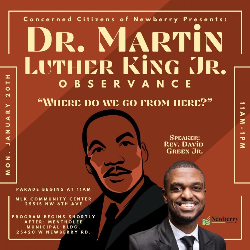 City offices Closed for Martin Luther King Jr. Day and Celebration ...