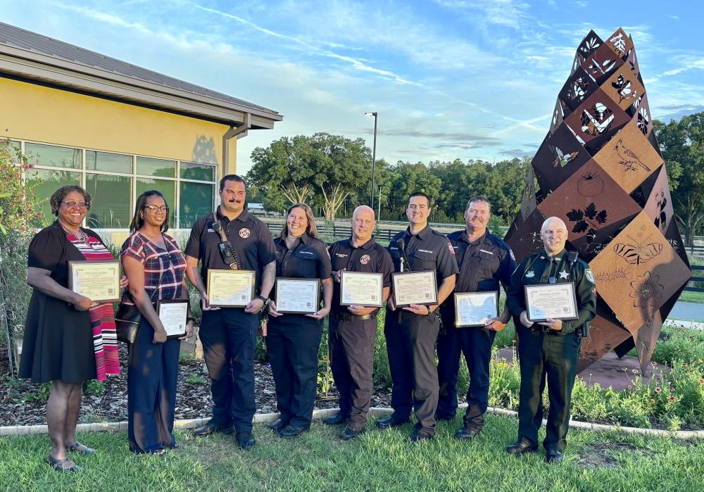 City of Newberry and Alachua County Honor First Responders with ...