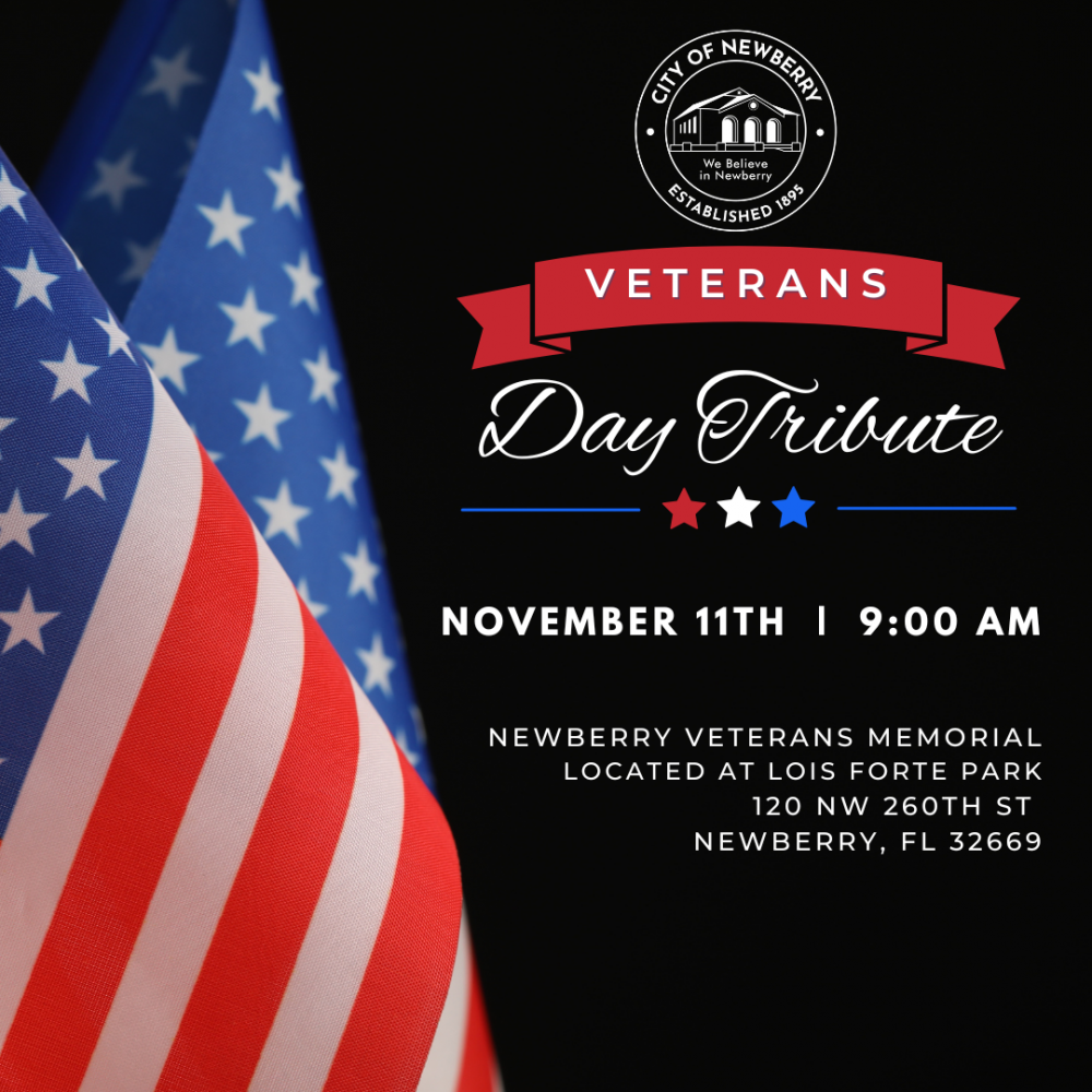 Veterans Day Tribute | Newberry Florida