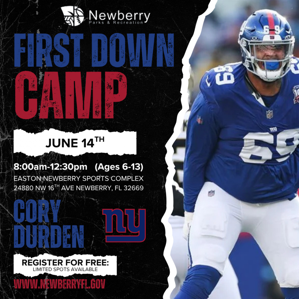 Corey Durden First Down Flag Football Camp | Newberry Florida
